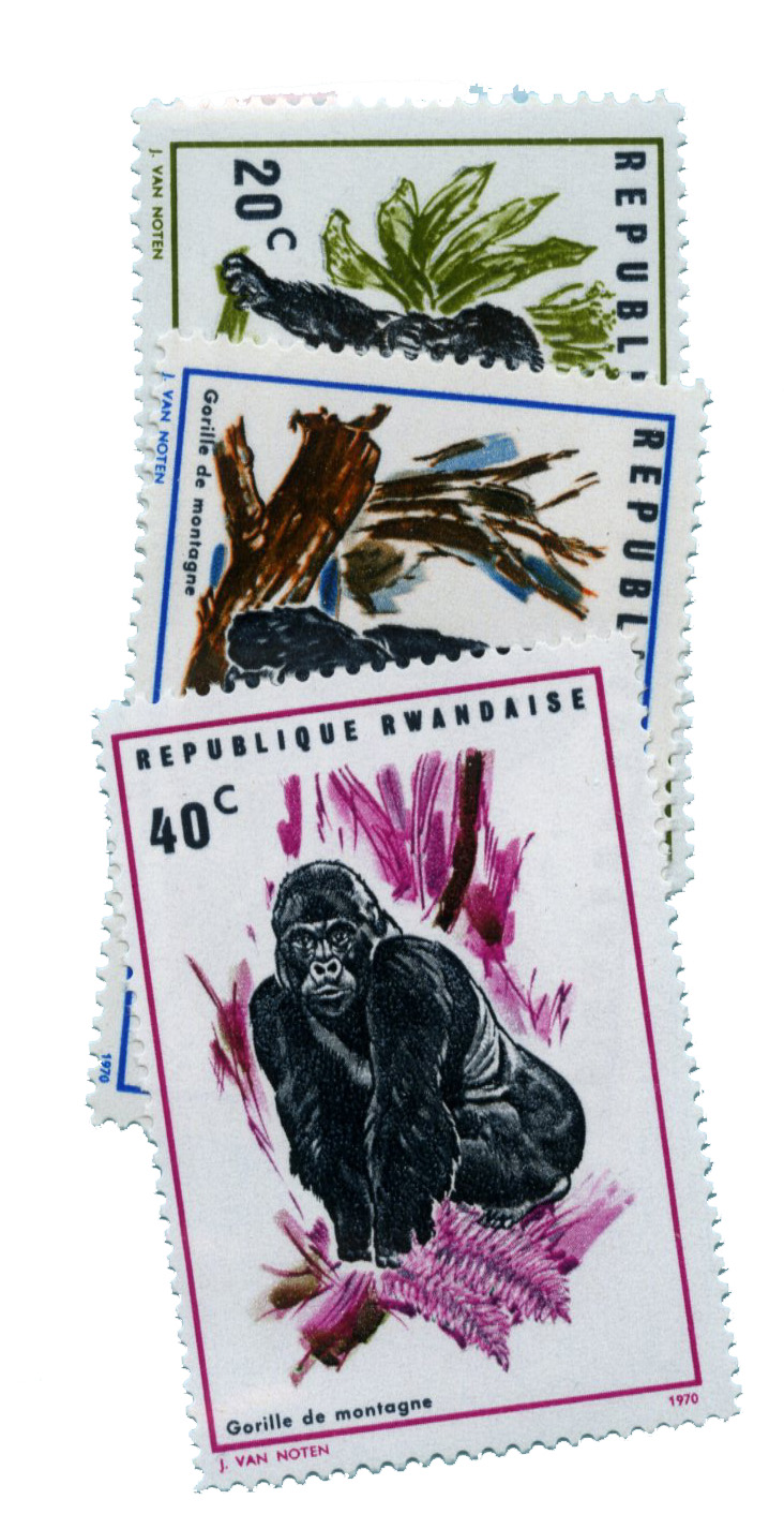 359-61 - 1970 Rwanda - Mystic Stamp Company