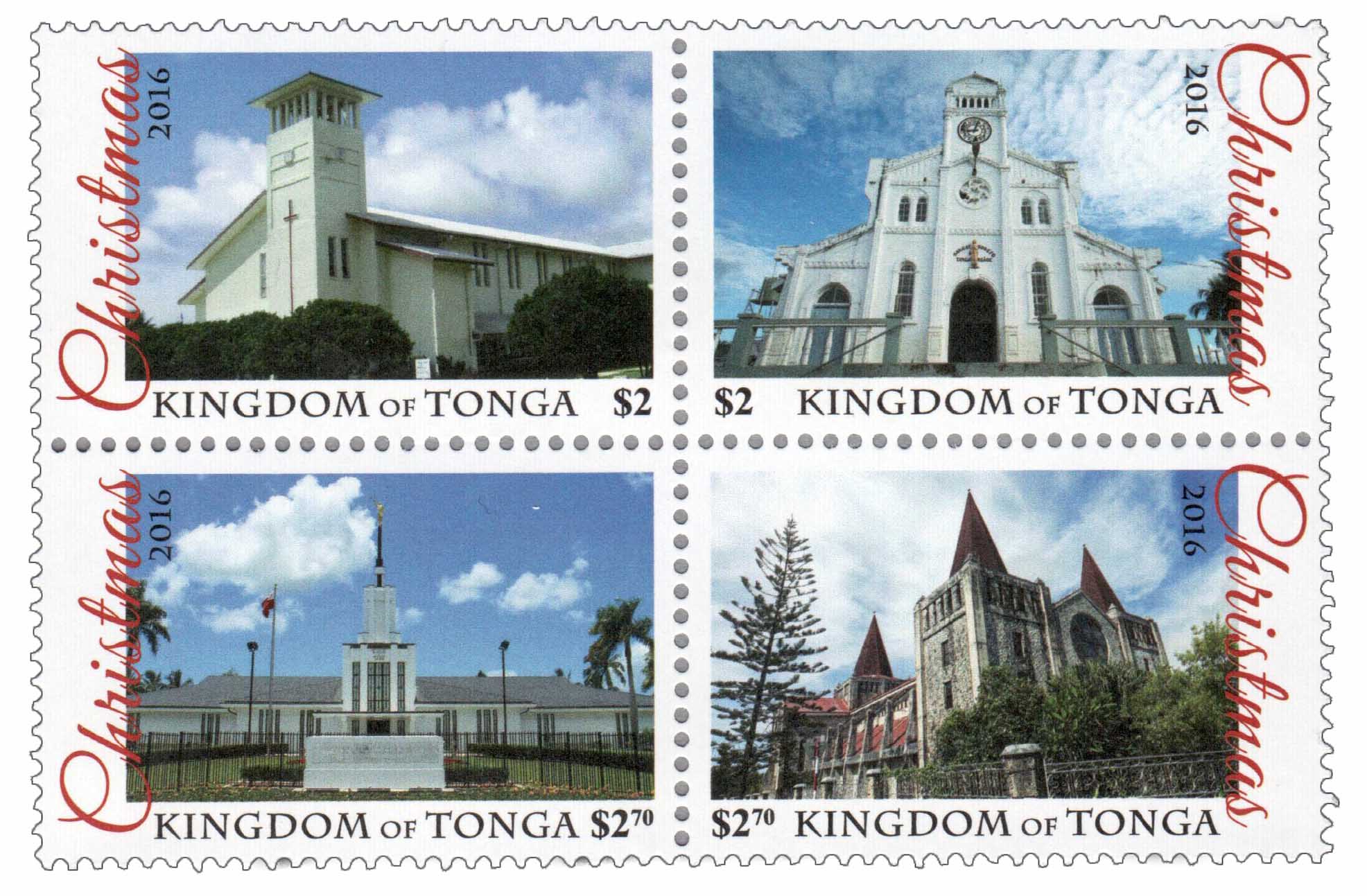 1316 - 2016 Tonga - Mystic Stamp Company