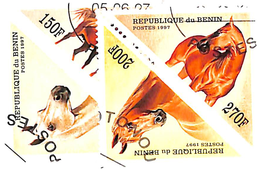 1053A-B - 1997 Benin, People's Republic of - Mystic Stamp Company
