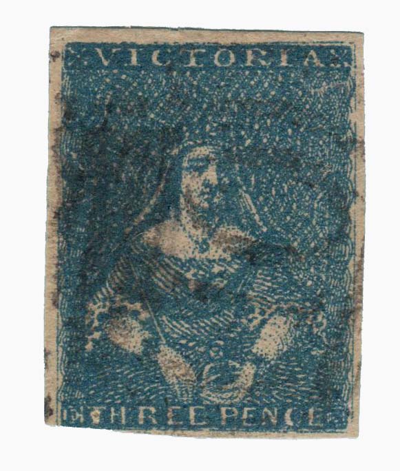 3 - 1850 Victoria - Mystic Stamp Company