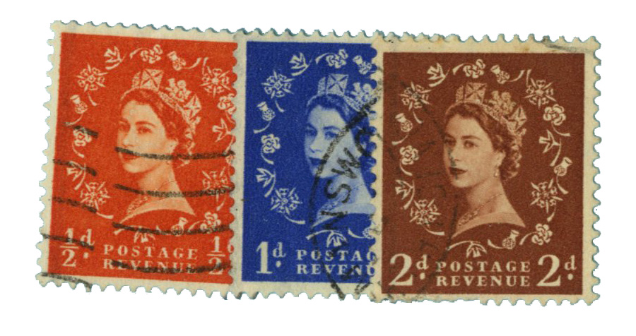 353c//56c - 1959 Great Britain - Mystic Stamp Company