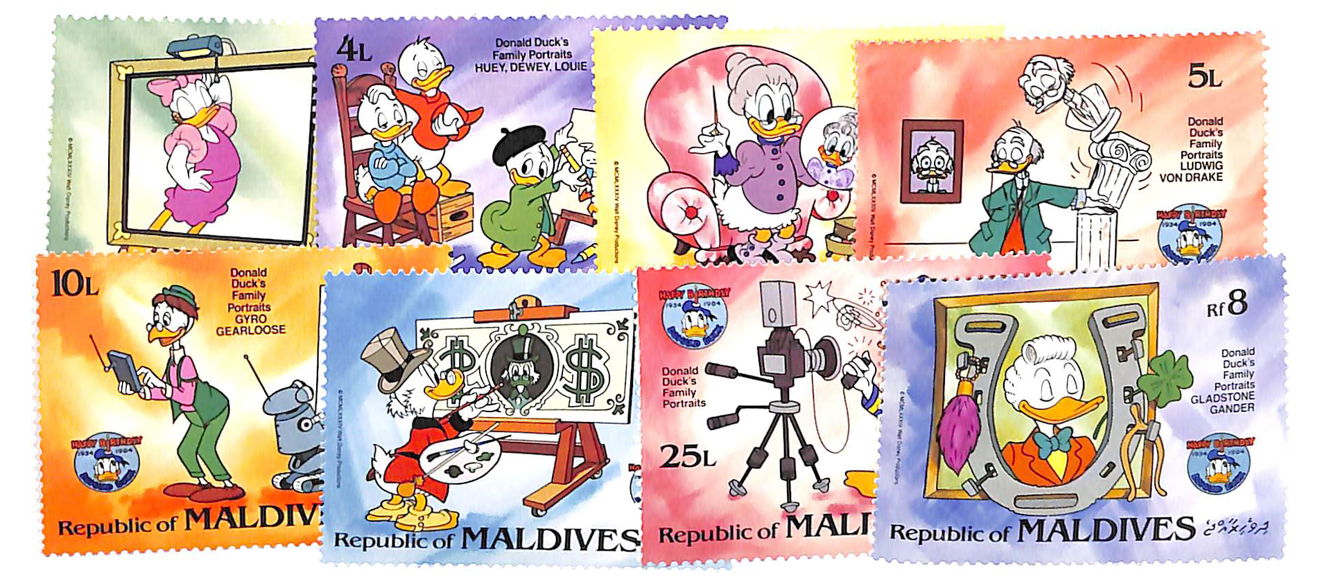 1040//47 - 1984 Maldive Islands - Mystic Stamp Company