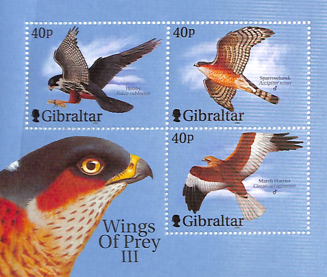 889d - 2001 Gibraltar - Mystic Stamp Company