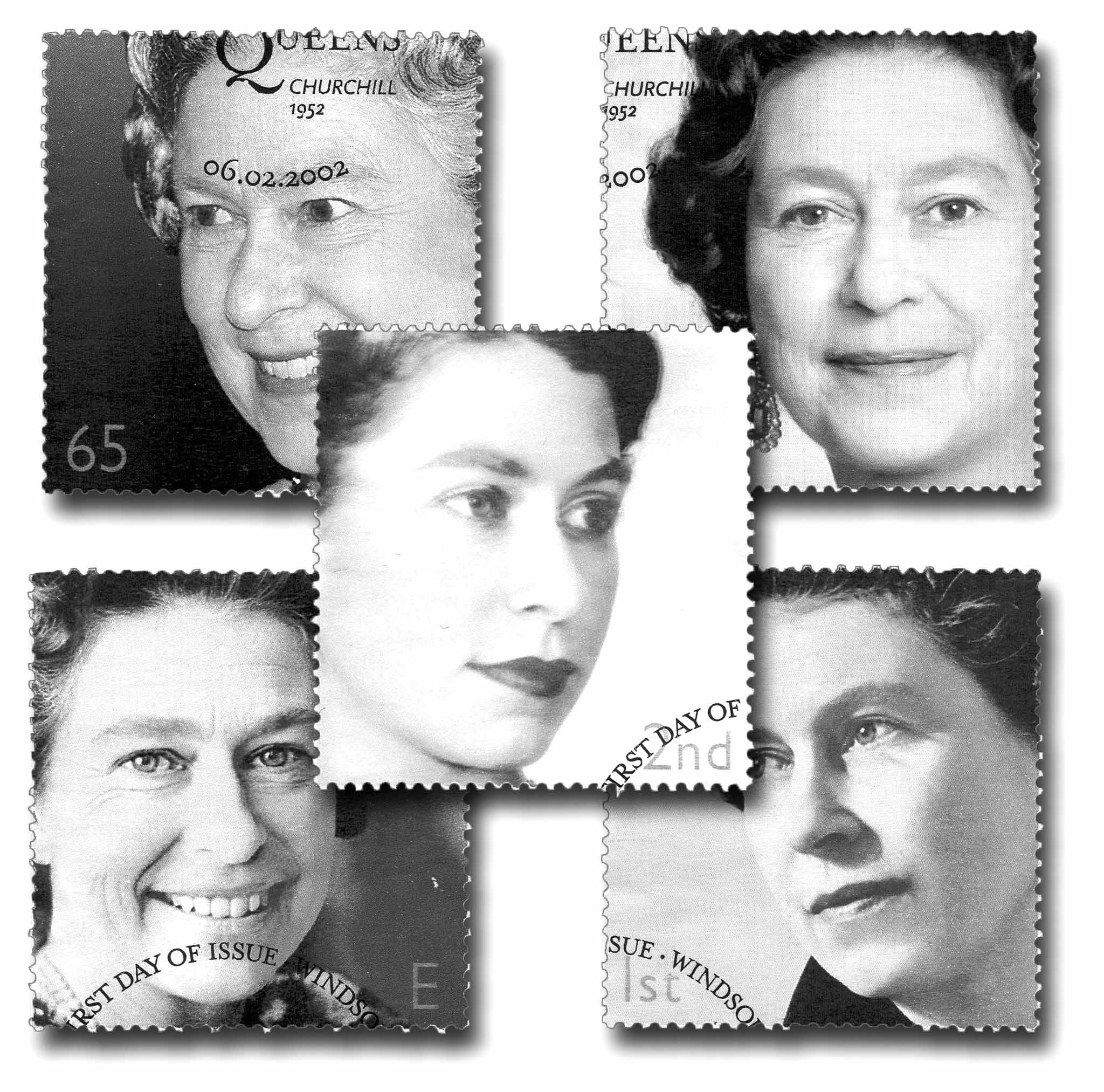 2017-21 - 2002 Great Britain, 50th Anniversary of the Reign of Queen ...