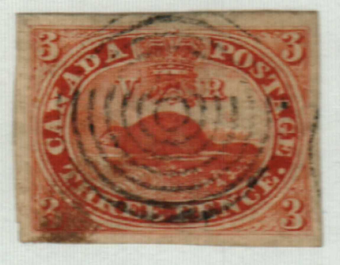 4 - 1852 Canada - Mystic Stamp Company