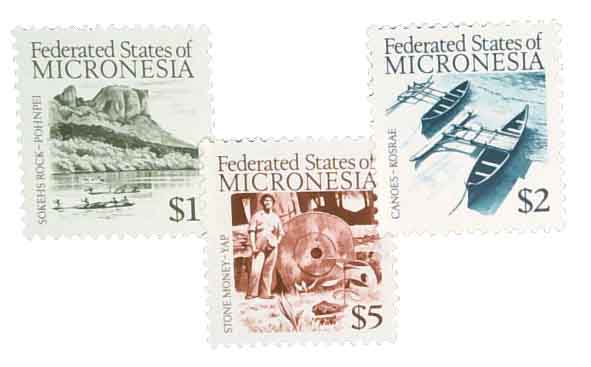 18-20 - 1984 Micronesia - Mystic Stamp Company