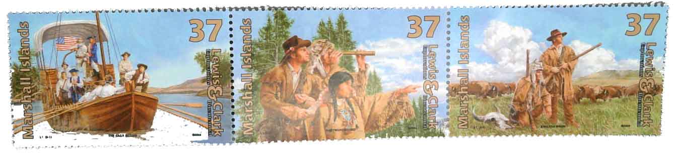 833a-c - 2004 Marshall Islands - Mystic Stamp Company