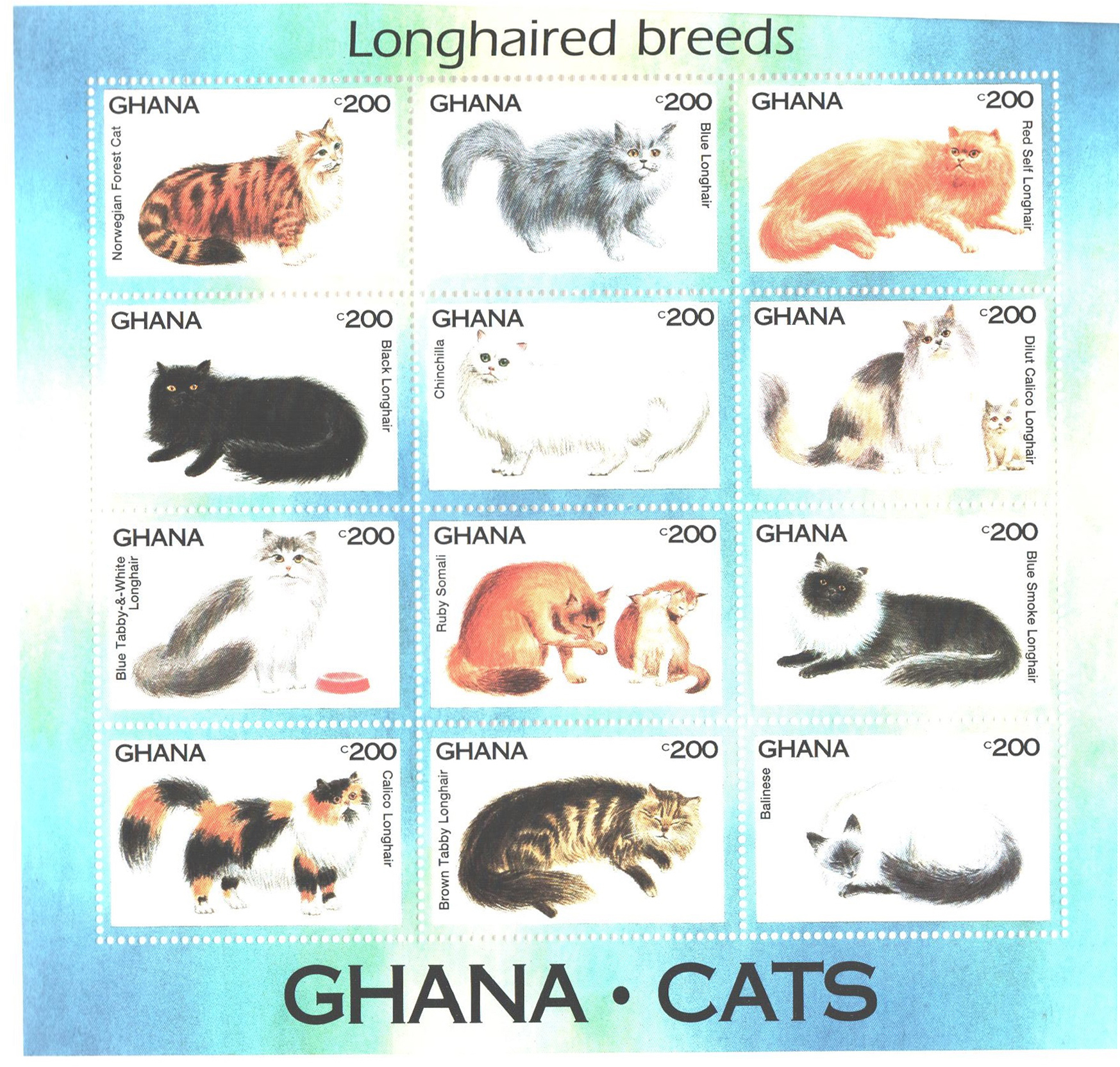 1684 - 1994 Ghana - Mystic Stamp Company