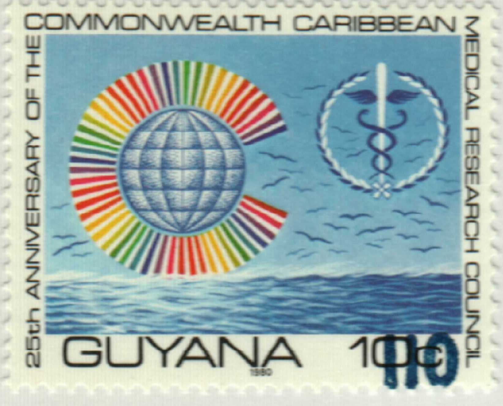 427 - 1981 Guyana - Mystic Stamp Company
