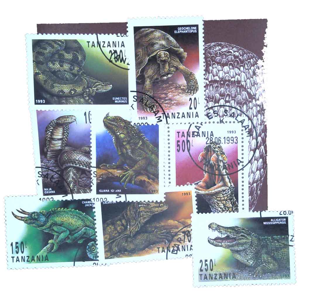 1128-35 - 1993 Tanzania - Mystic Stamp Company