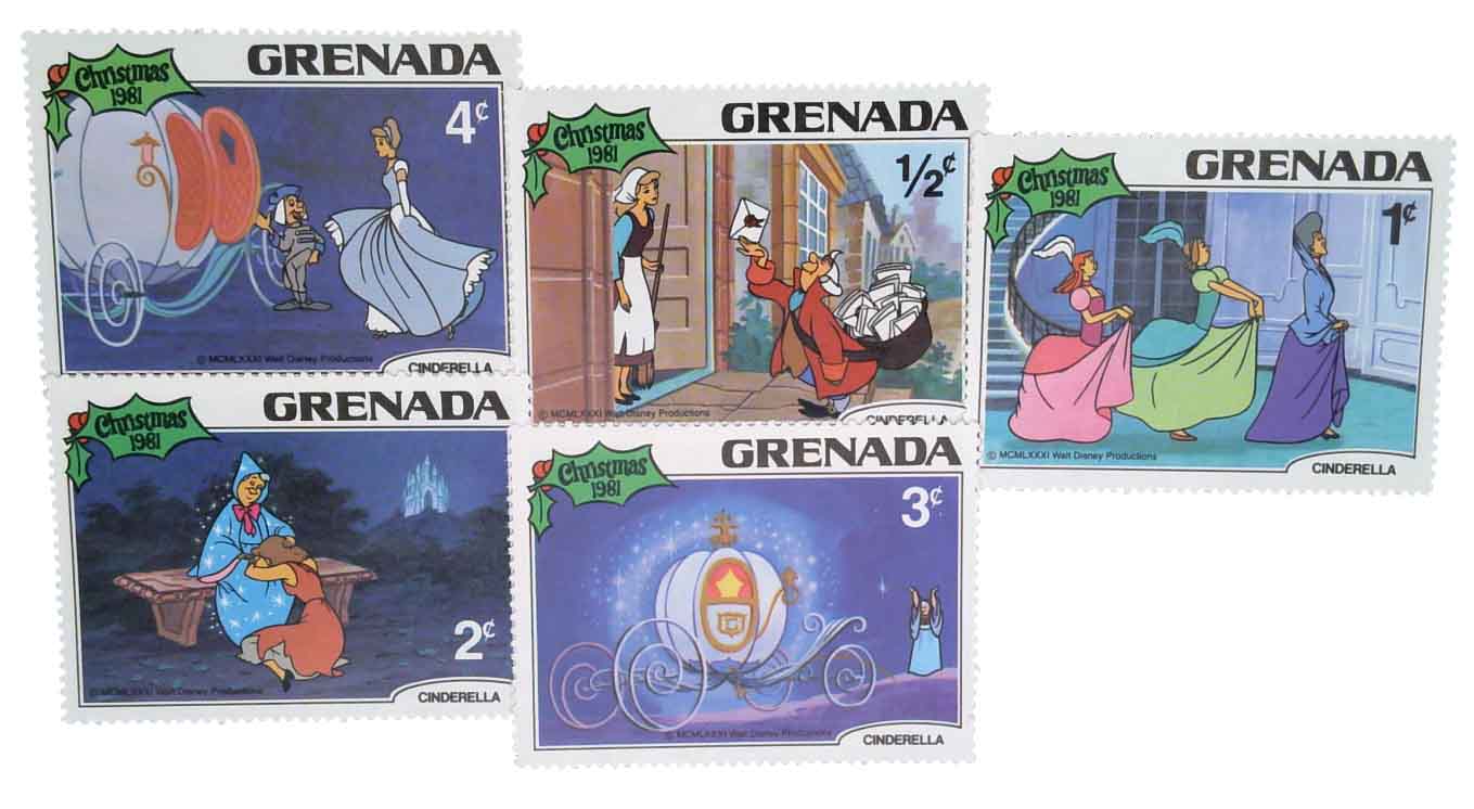 1063-67 - 1981 Grenada - Mystic Stamp Company