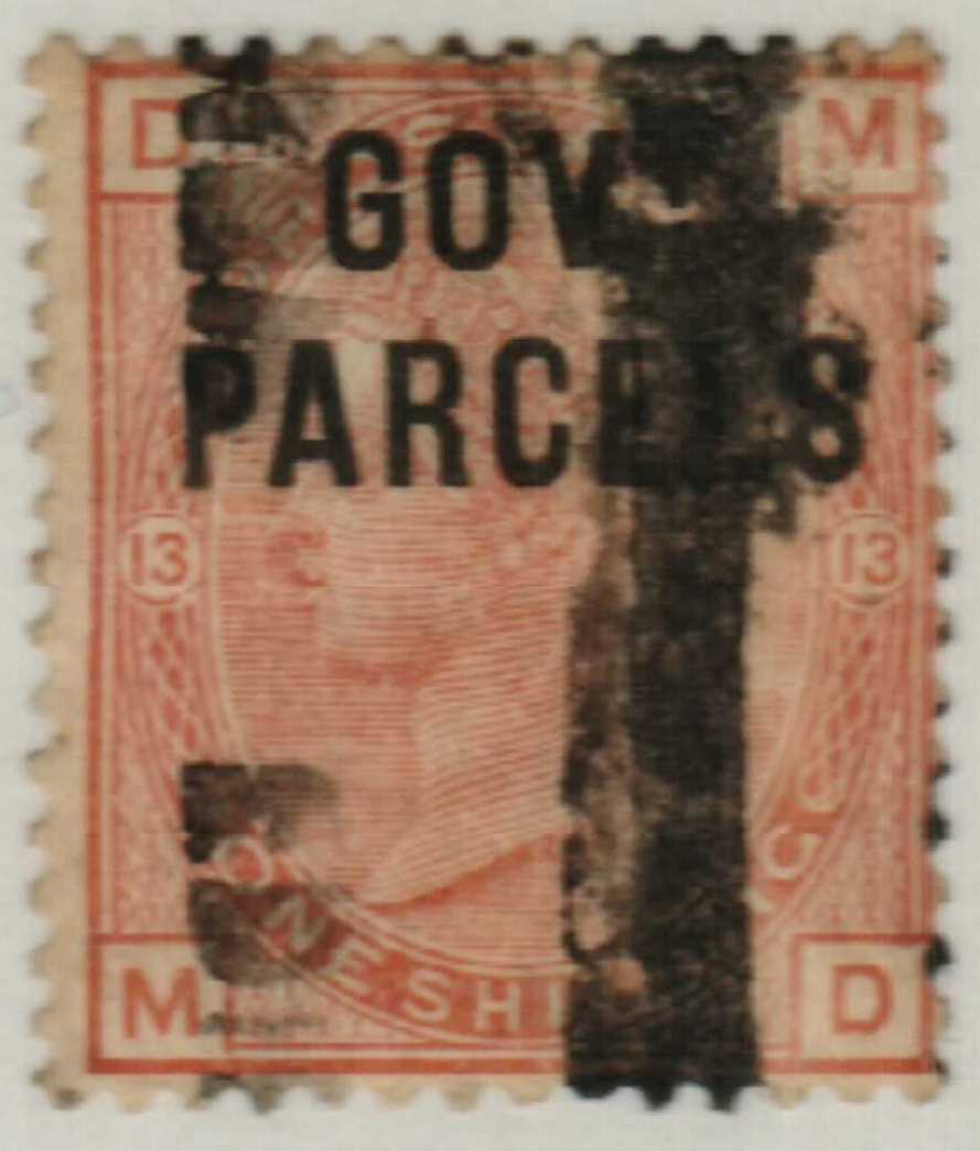 O30 - 1883 Great Britain - Mystic Stamp Company