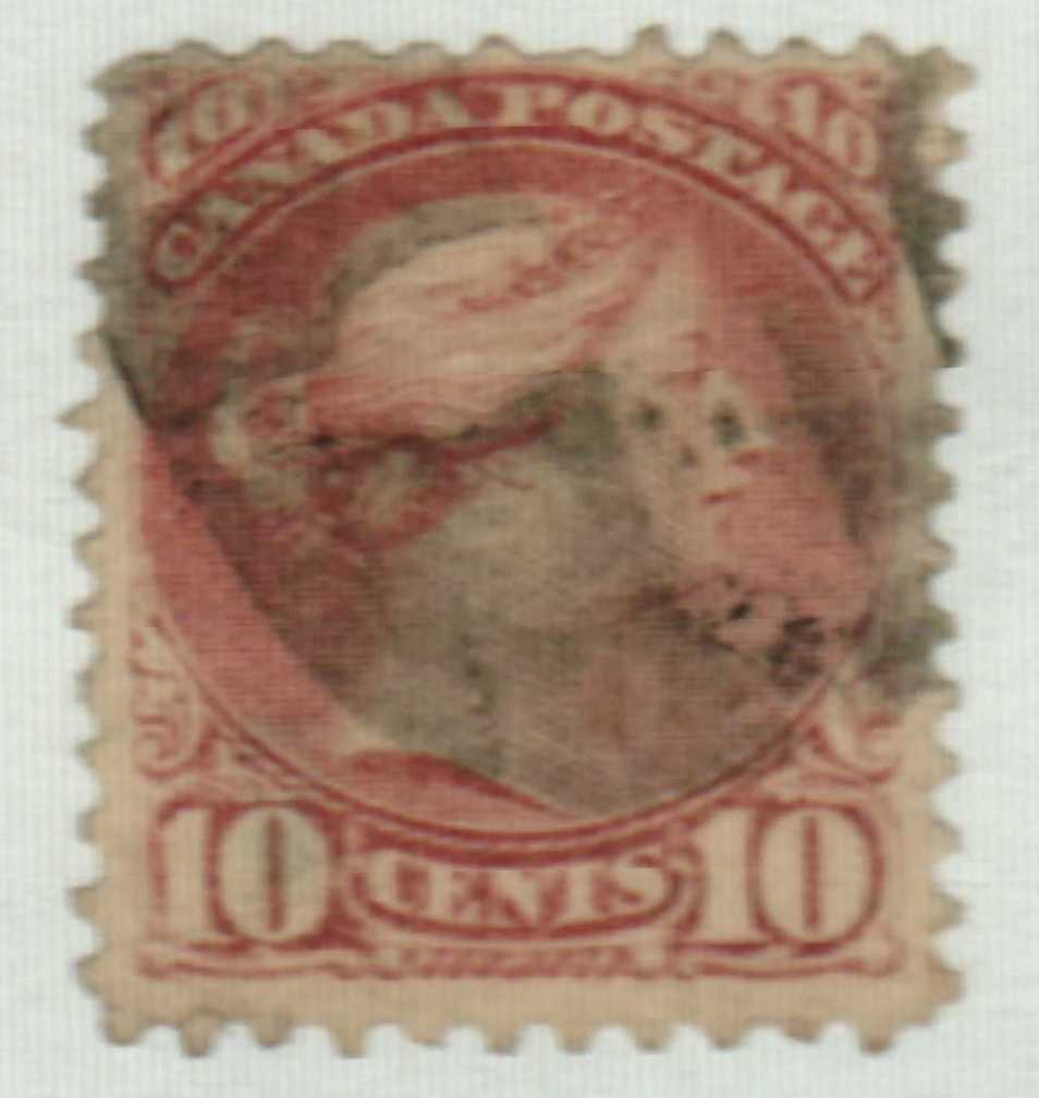 40 - 1877 Canada - Mystic Stamp Company