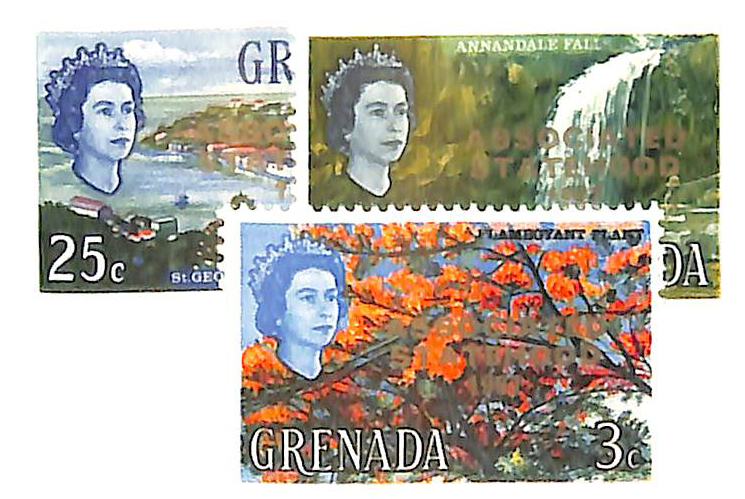 238-40 - 1967 Grenada - Mystic Stamp Company