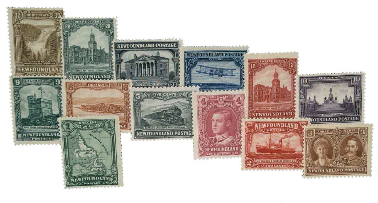 145//59 - 1928 Newfoundland - Mystic Stamp Company