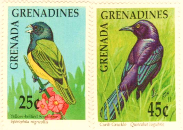 1190-91 - 1990 Grenada Grenadines - Mystic Stamp Company