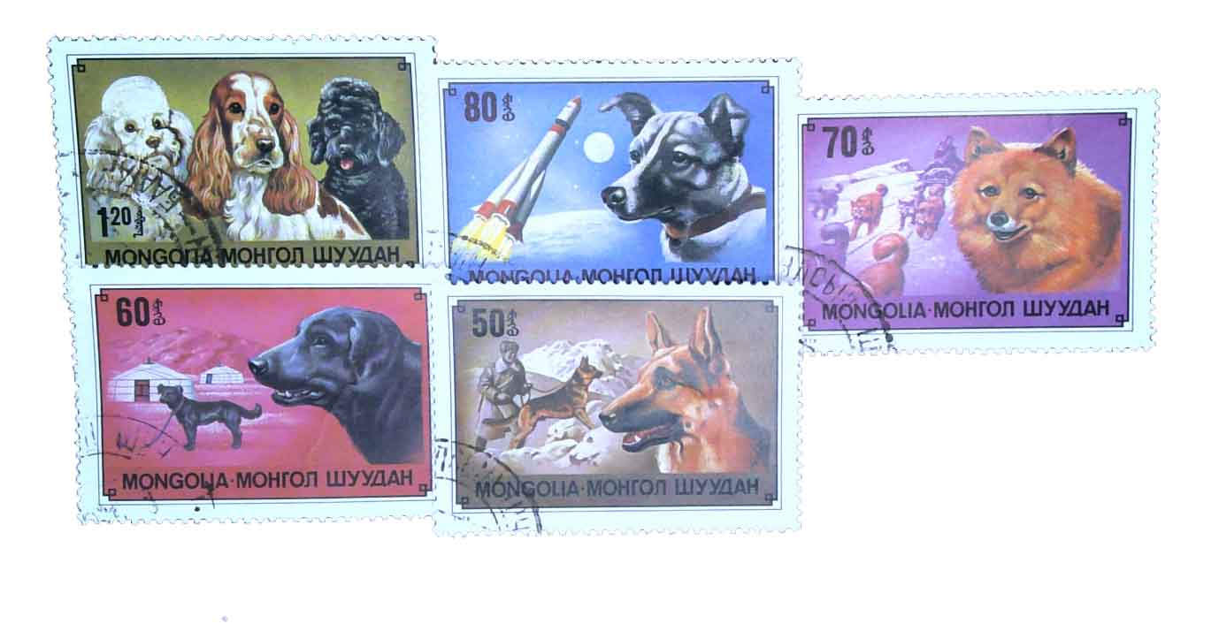 1032-36 - 1978 Mongolia - Mystic Stamp Company