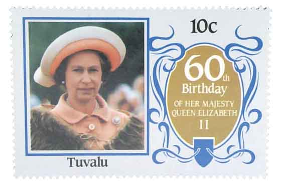 357 - 1986 Tuvalu - Mystic Stamp Company