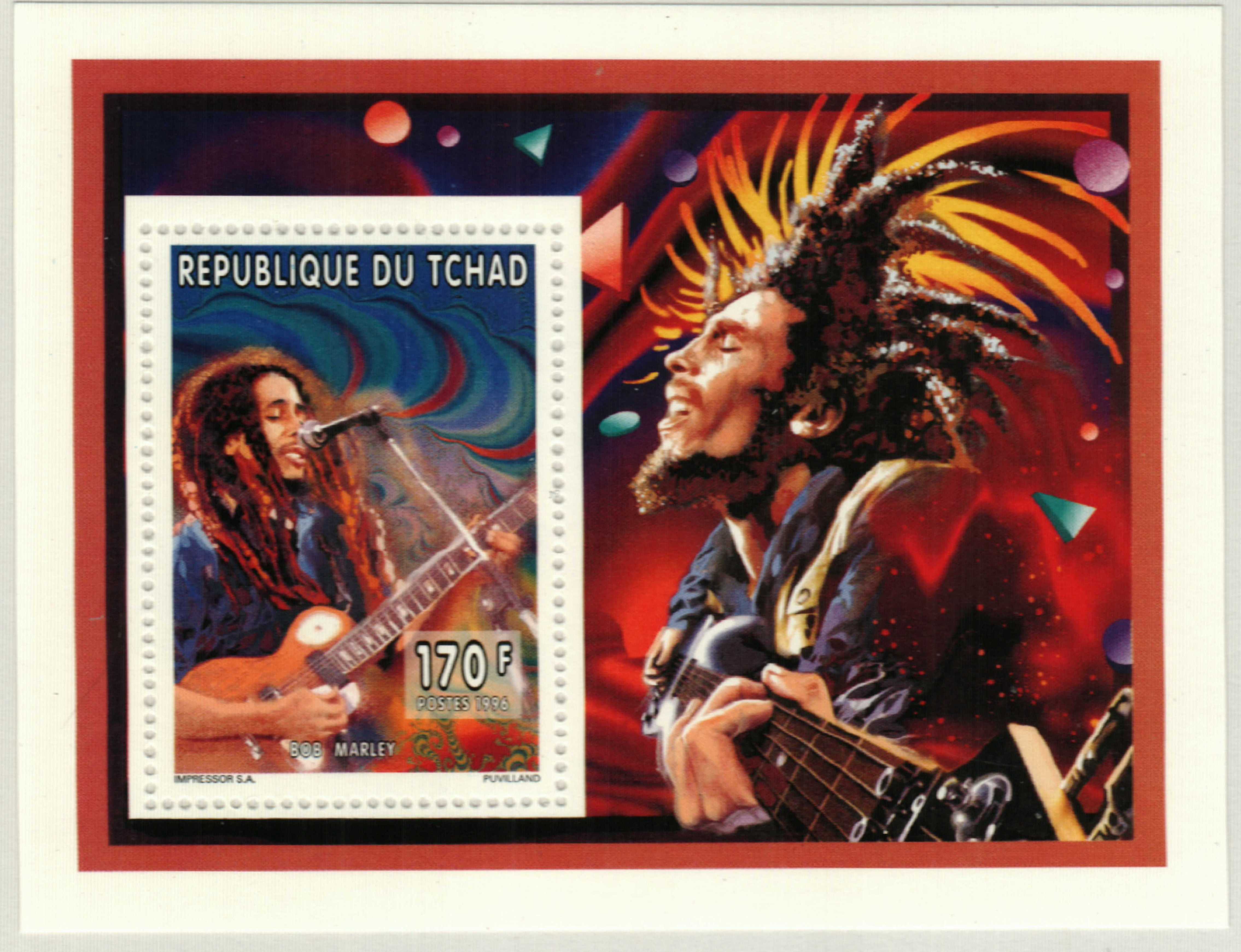 656a - 1996 Chad - Mystic Stamp Company