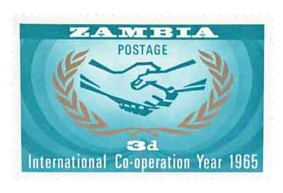 20 - 1965 Zambia - Mystic Stamp Company