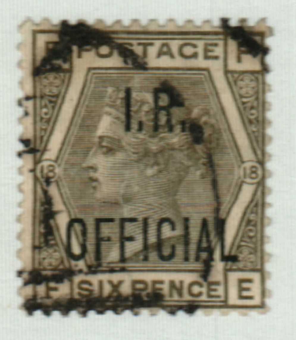 O6 - 1882 Great Britain - Mystic Stamp Company