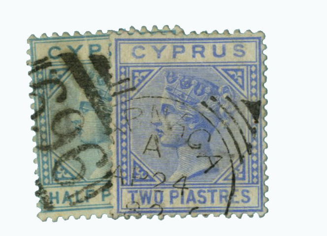 11//13 - 1881 Cyprus - Mystic Stamp Company