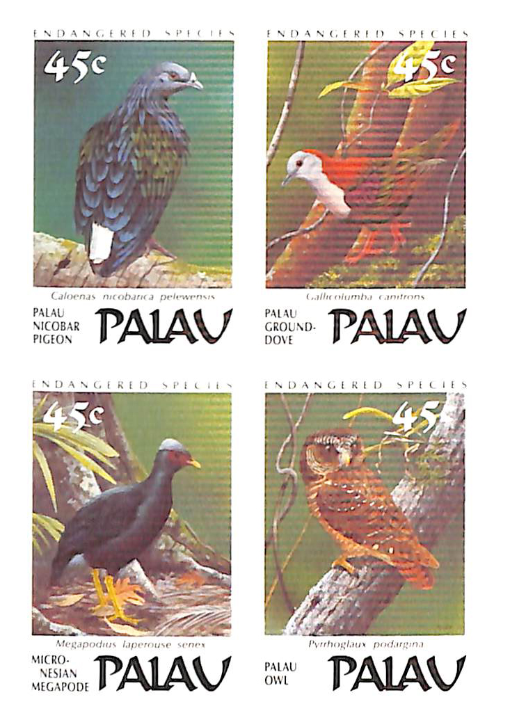 207a - 1989 Palau - Mystic Stamp Company