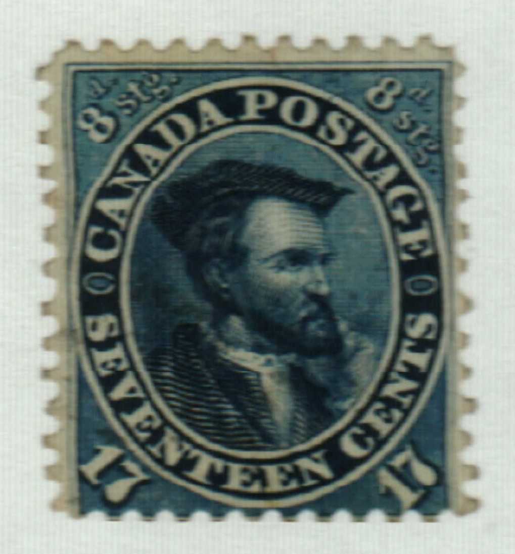 19 - 1859 Canada - Mystic Stamp Company