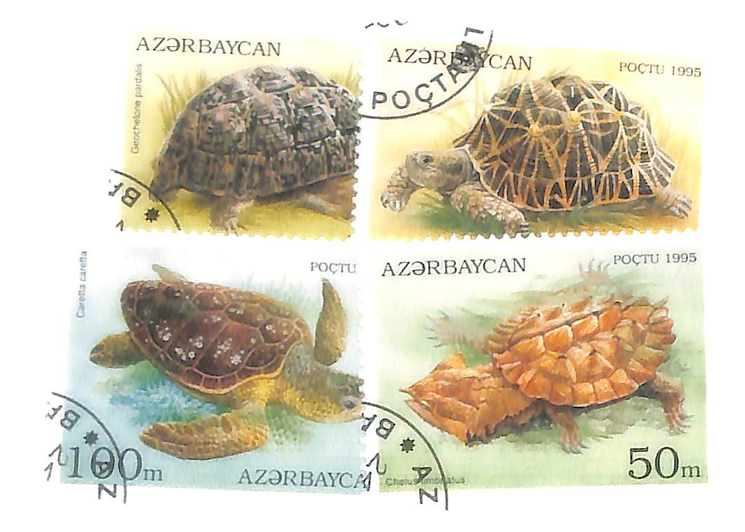 520-23 - 1995 Azerbaijan - Mystic Stamp Company