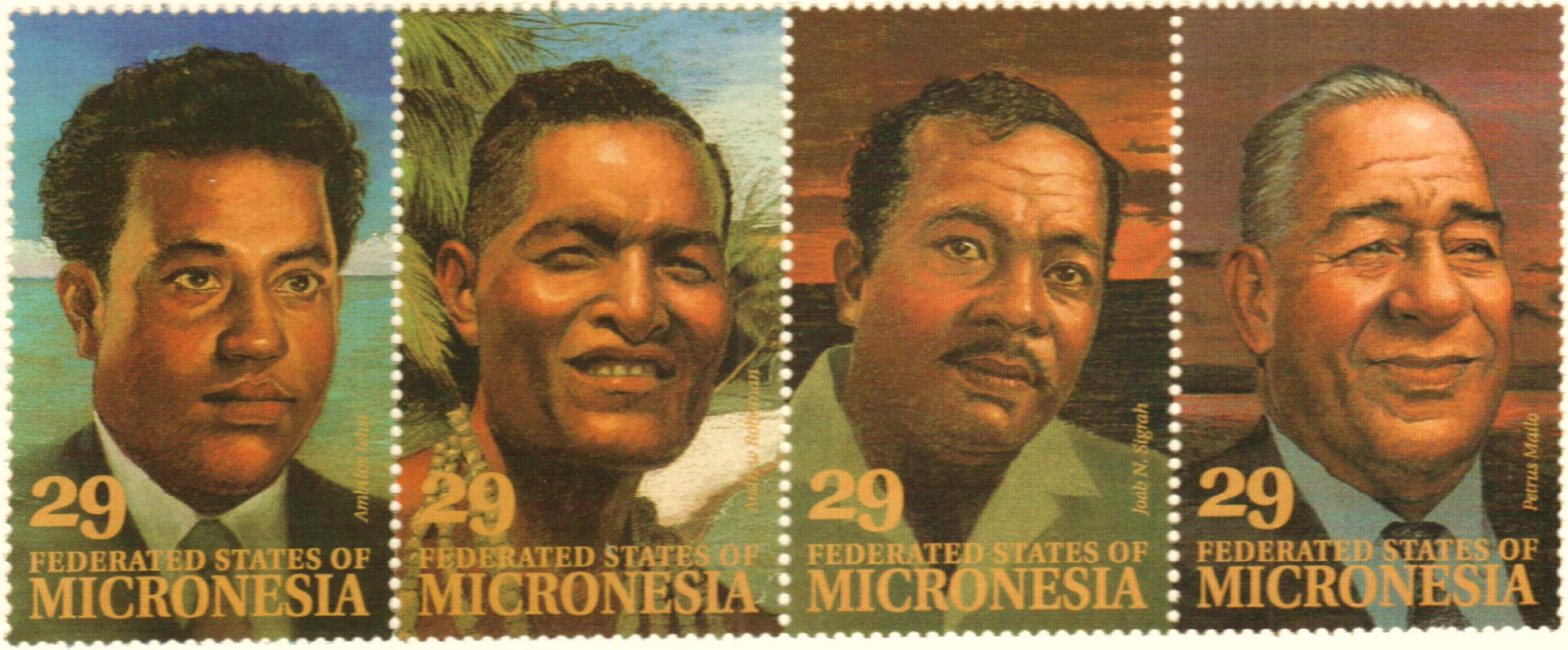 177a-d - 1993 Micronesia - Mystic Stamp Company