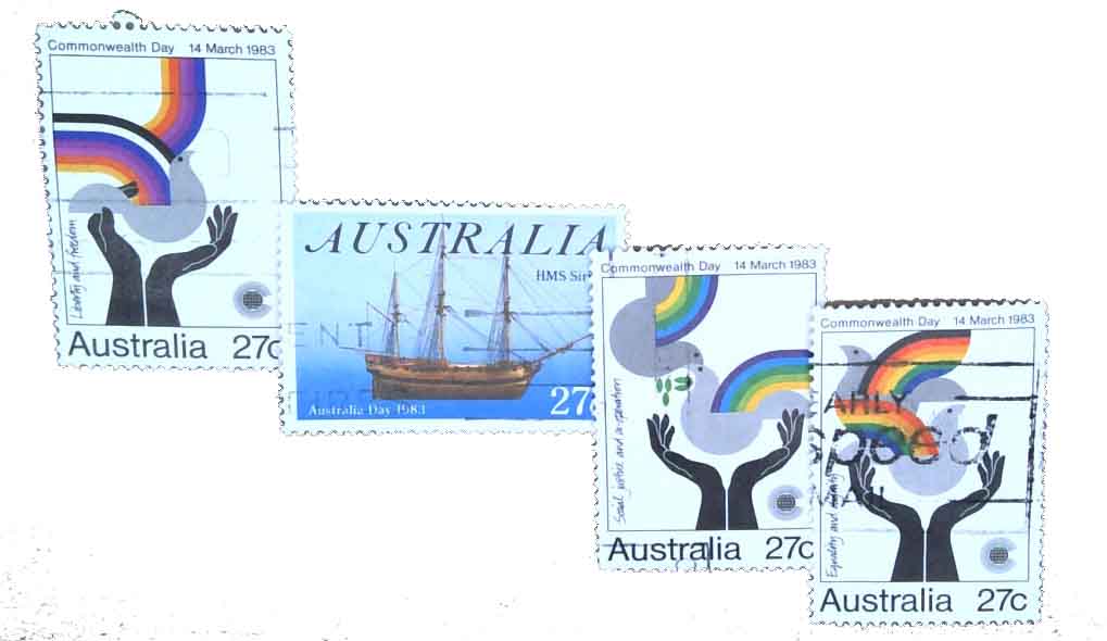 861//66 - 1983 Australia - Mystic Stamp Company