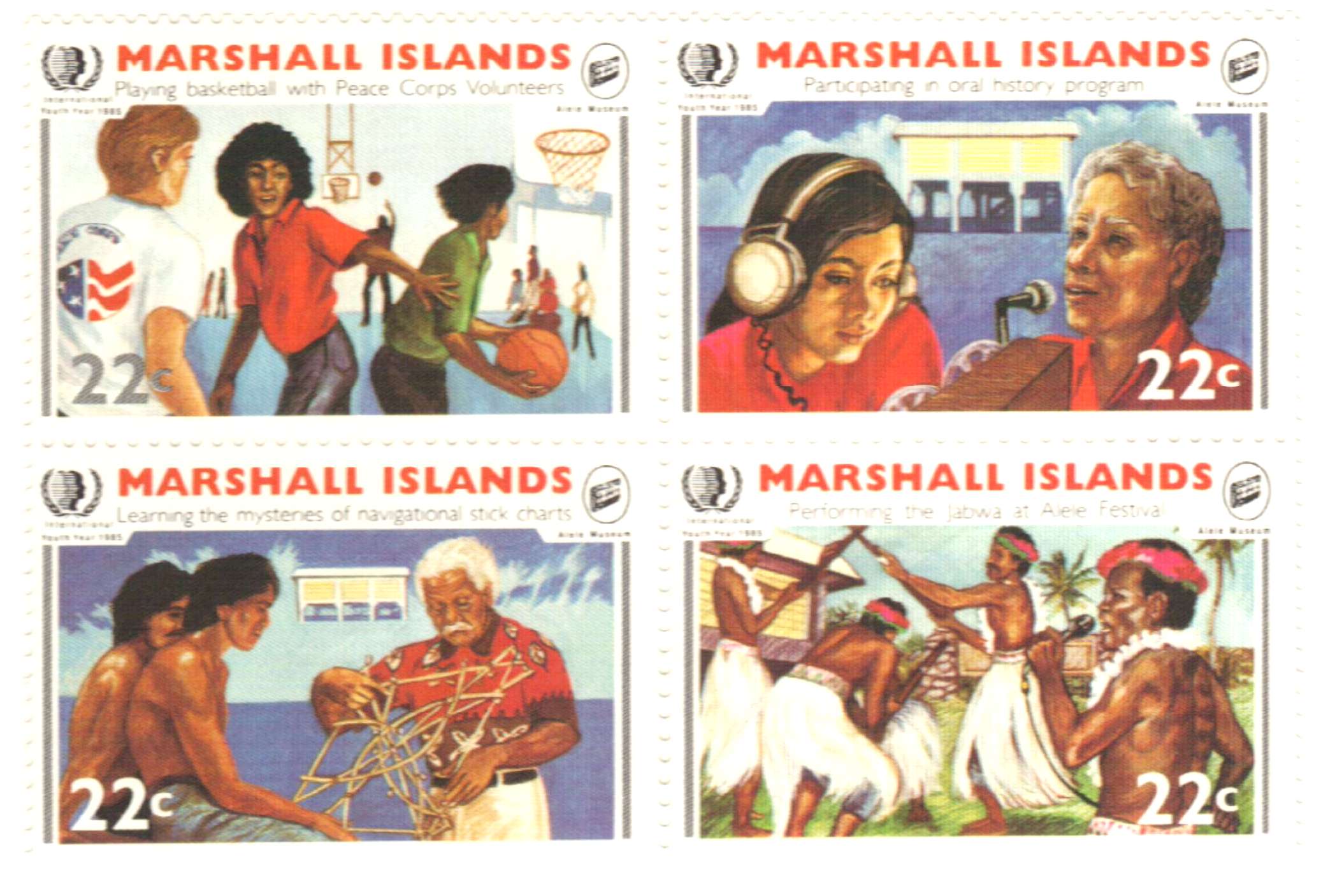 81a - 1985 Marshall Islands - Mystic Stamp Company