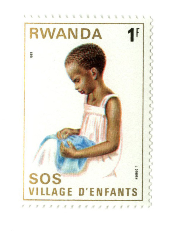 1022 - 1981 Rwanda - Mystic Stamp Company