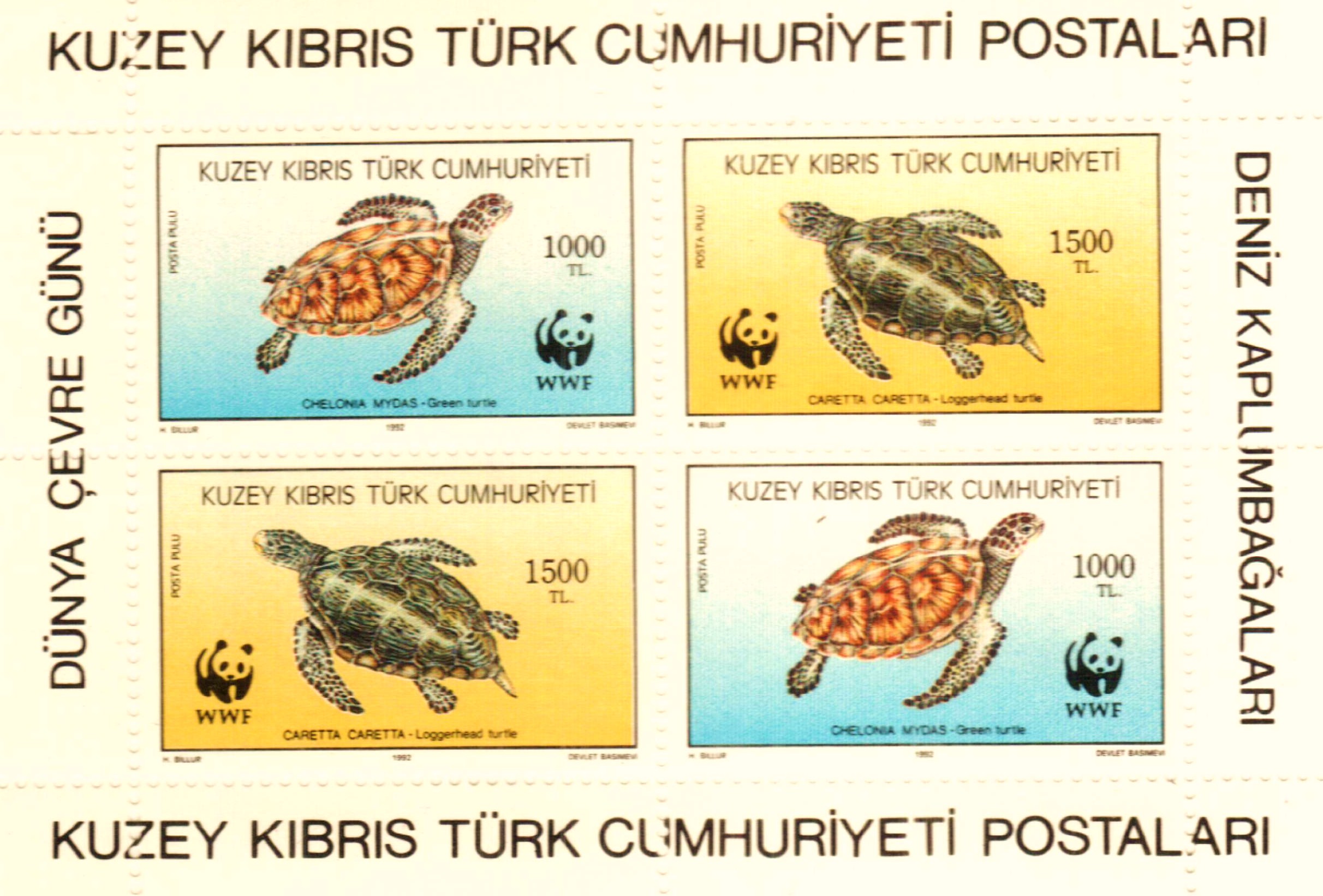 328a - 1992 Turkish Rep. Northern Cyprus - Mystic Stamp Company