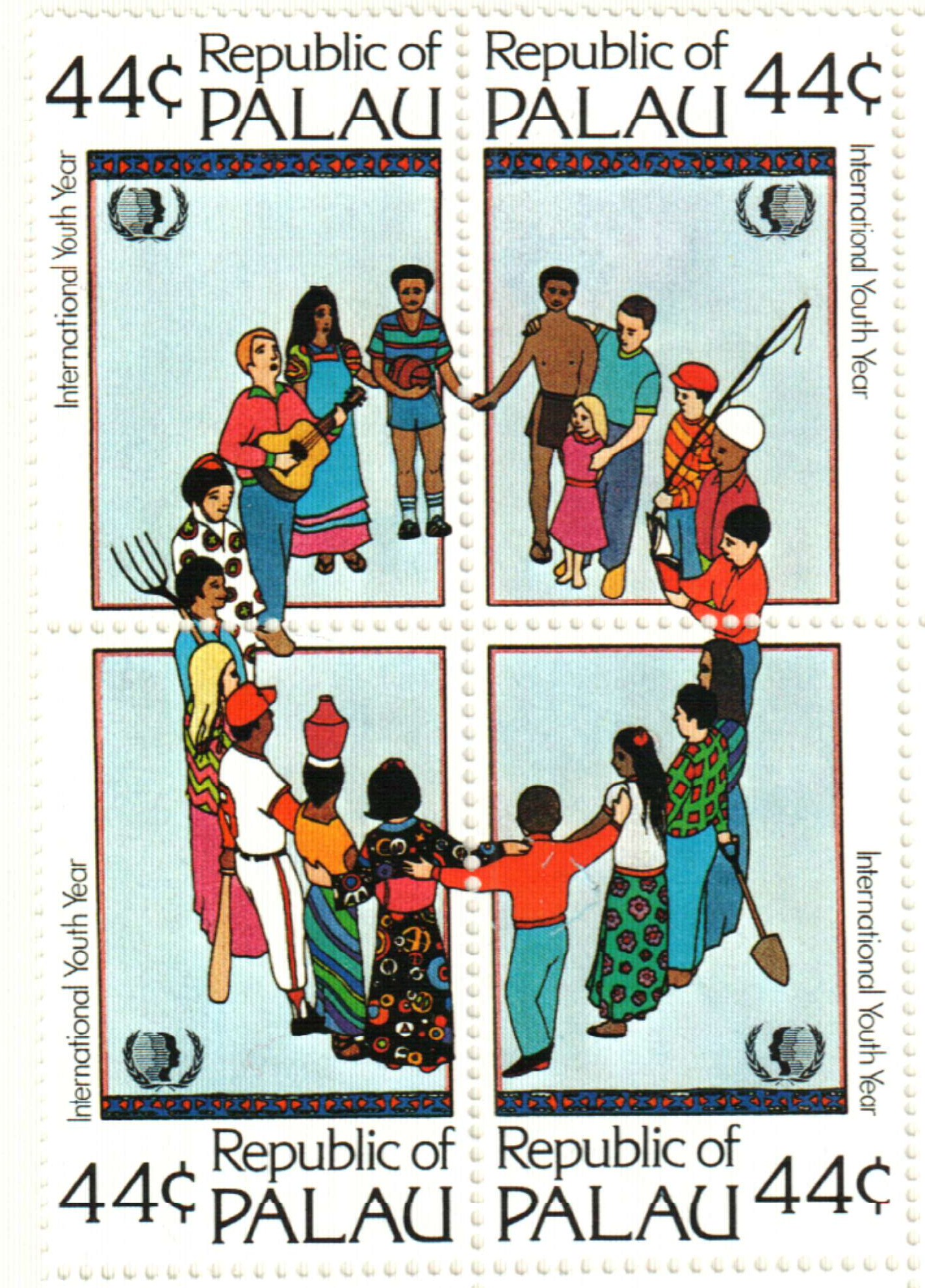 89a - 1985 Palau - Mystic Stamp Company