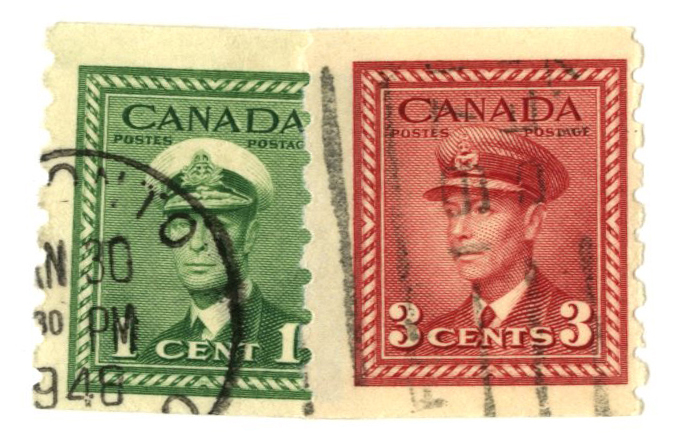 263//65 - 1942-43 Canada - Mystic Stamp Company