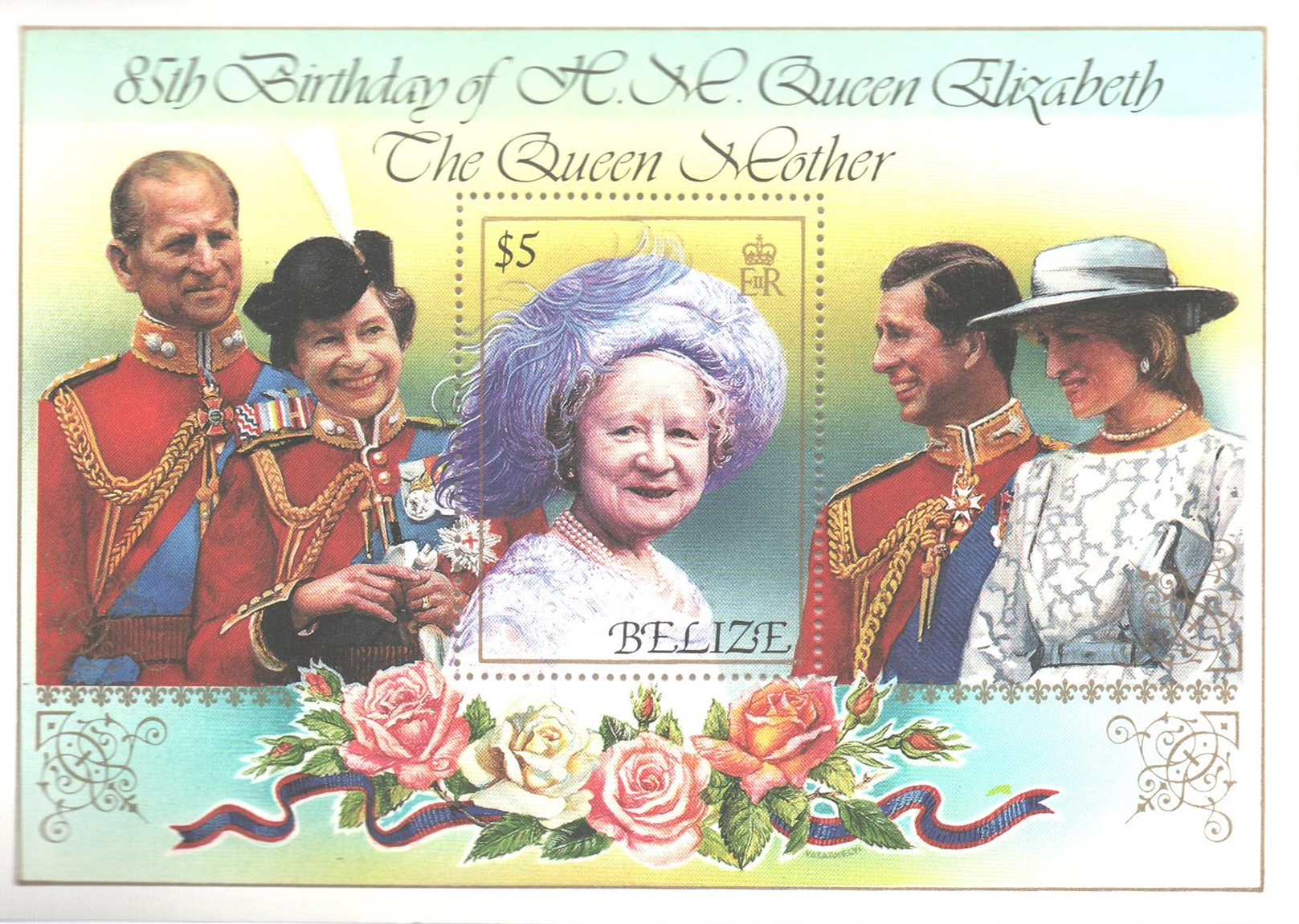 762 - 1985 Belize - Mystic Stamp Company