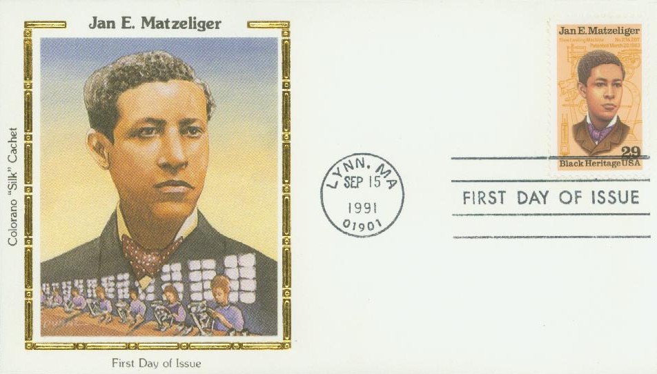 2567 - 1991 29c Black Heritage: Jan E. Matzeliger - Mystic Stamp Company
