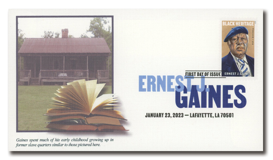 5753 - 2023 First-Class Forever Stamp - Ernest J. Gaines - Mystic Stamp ...