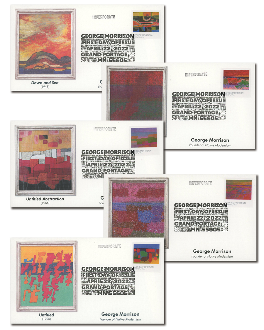 5688-92c - 2022 First-Class Forever Stamps - Imperforate Paintings by ...