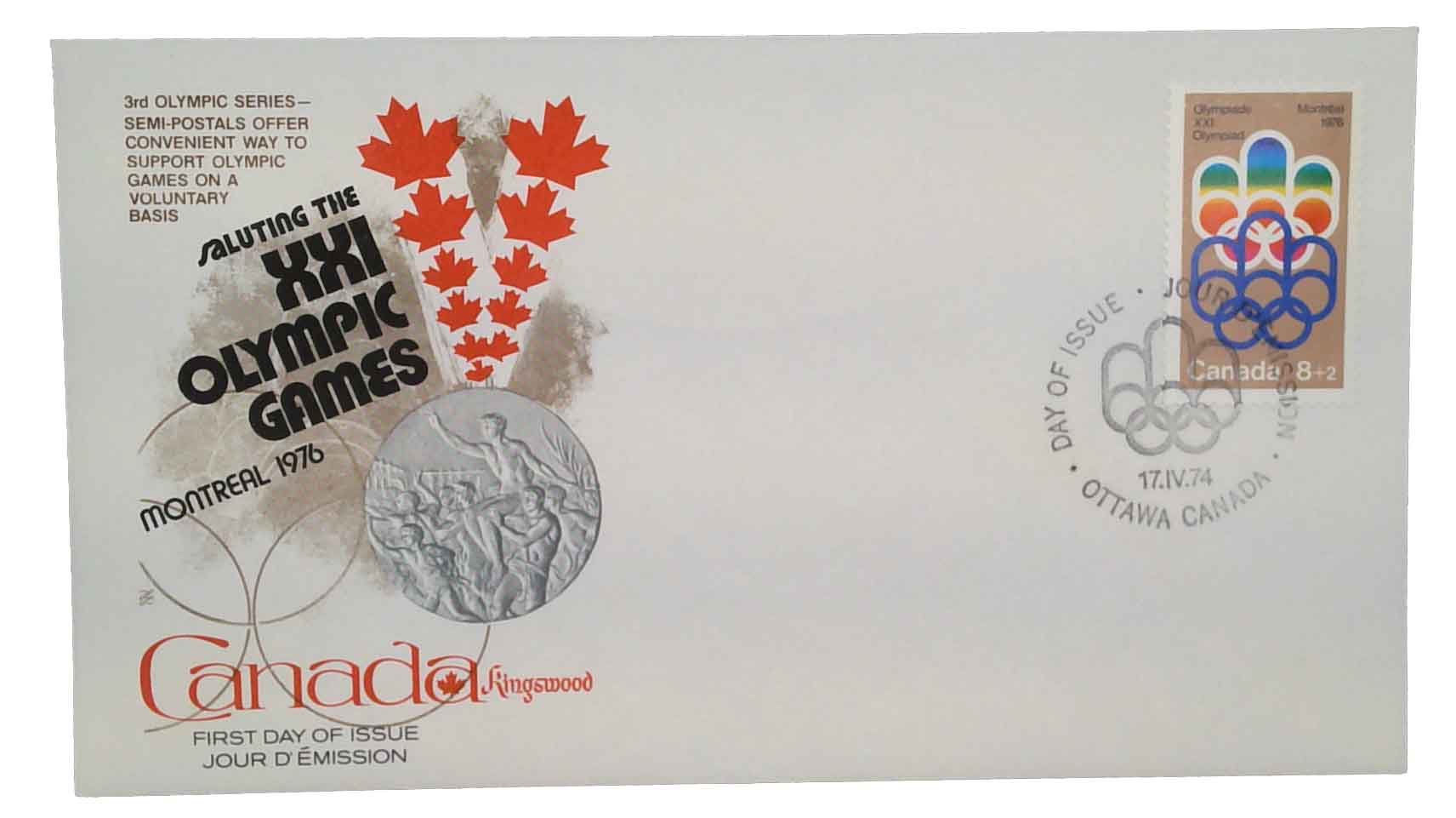 B12 - 1976 Canada - Mystic Stamp Company