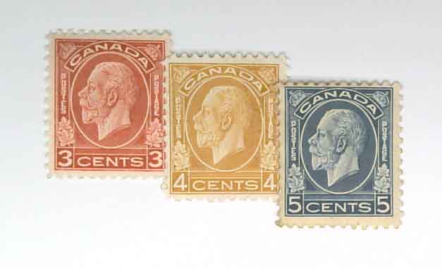 197-99 - 1932 Canada - Mystic Stamp Company