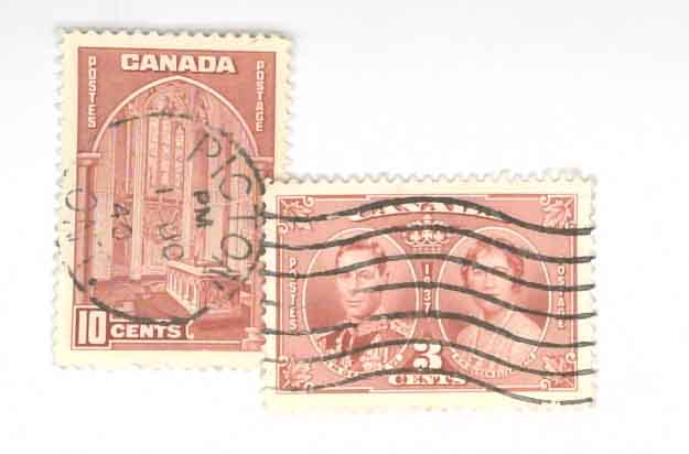 237//41 - 1937-38 Canada - Mystic Stamp Company