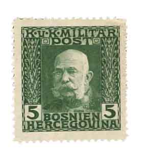 68 - 1912 Bosnia & Herzegovina - Mystic Stamp Company