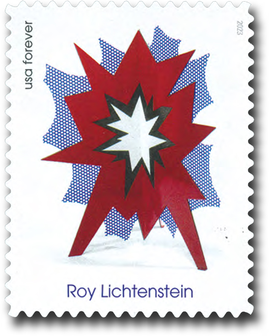 5792 - 2023 First-Class Forever Stamp - Paintings by Roy Liechtenstein ...