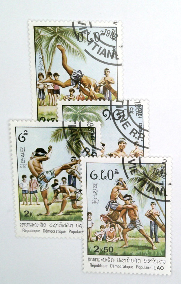 361-64 - 1982 Laos - Mystic Stamp Company