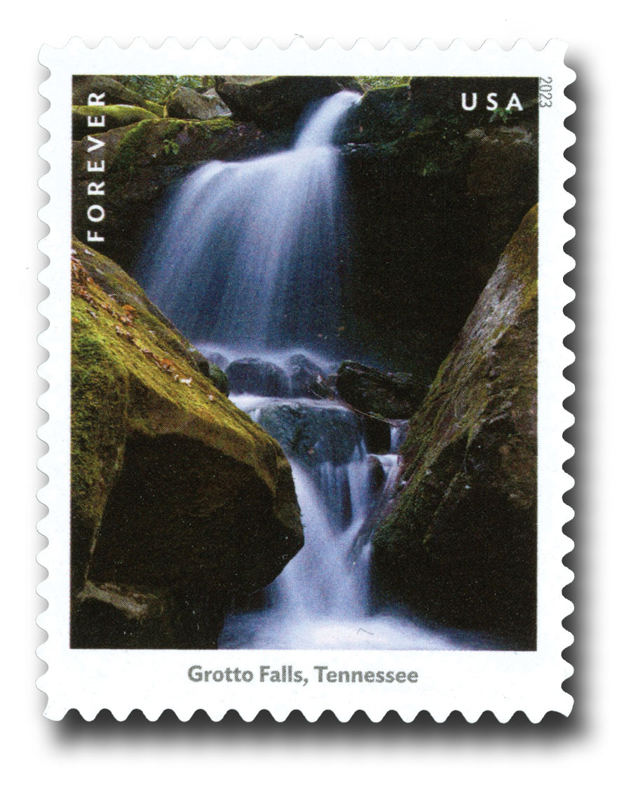 5800j - 2023 First-Class Forever Stamp - Waterfalls: Sunbeam Falls ...