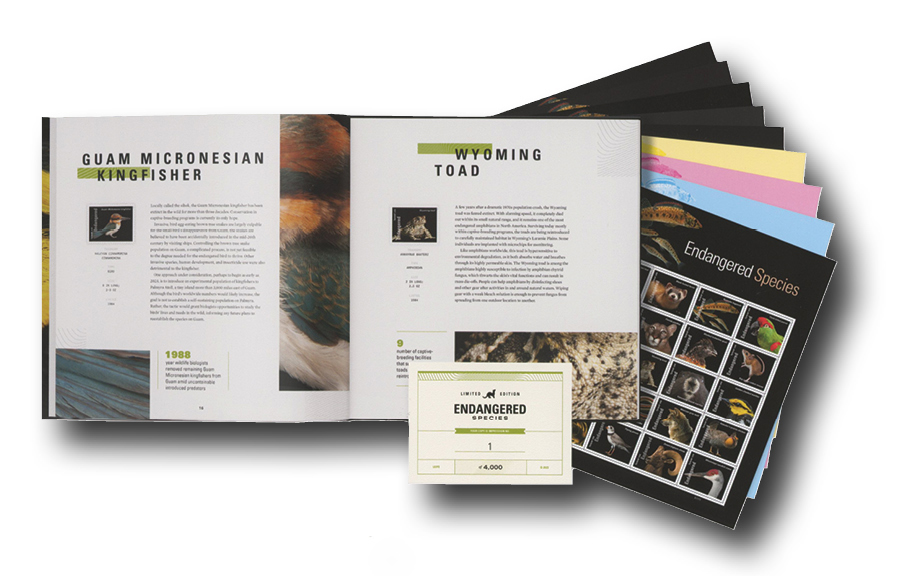 5799 - 2023 First-Class Forever Stamps - Endangered Species - Mystic ...