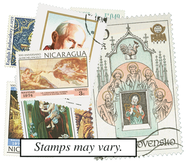M3850 - Religion, 50 Different Stamps used - Mystic Stamp Company