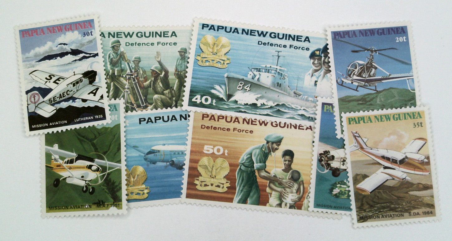 536-44 - 1981 Papua New Guinea - Mystic Stamp Company